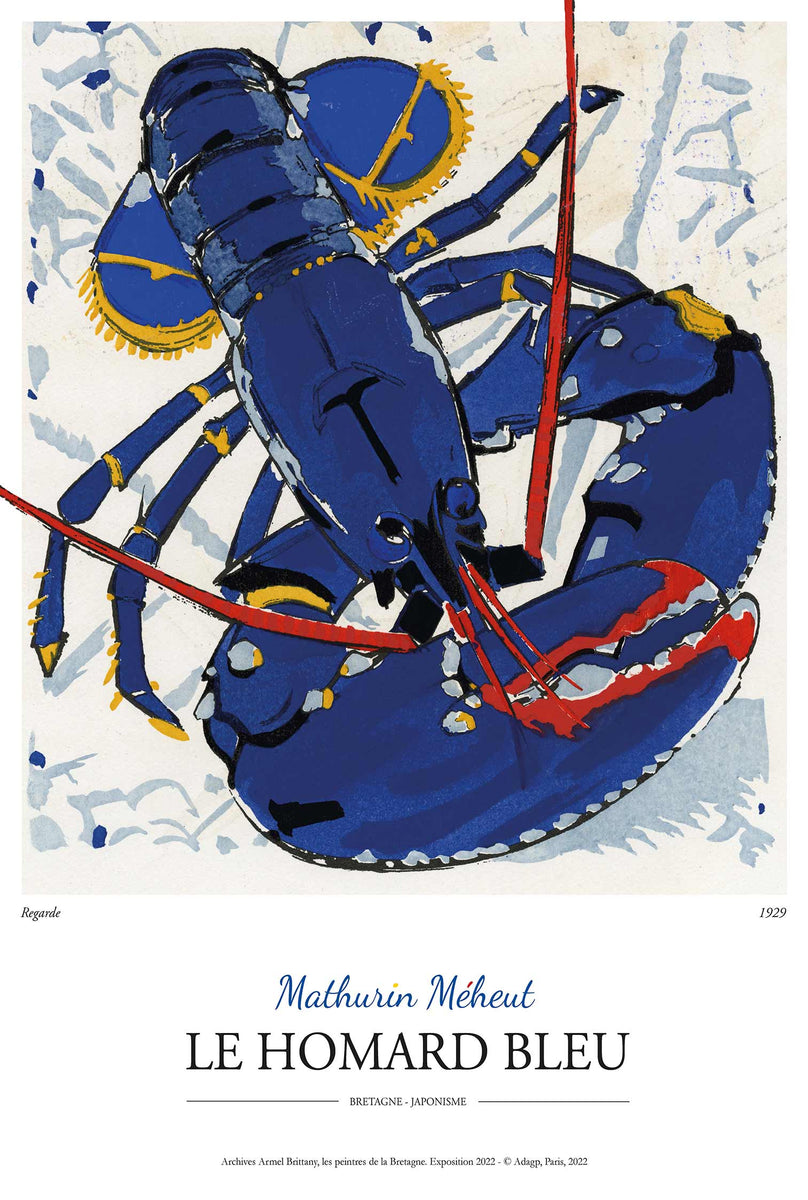 Mathurin Méheut - Le Homard bleu – Armel Brittany